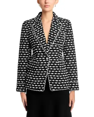 Elie Tahari Selma Tweed Jacket