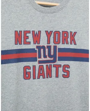 Junk Food Clothing Nfl New York Giants Lineman Tee