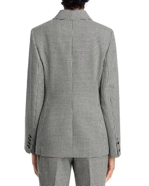 Elie Tahari Greta Checked Jacket