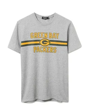 Junk Food Clothing Nfl Green Bay Packers Lineman Tee - Heather Grey