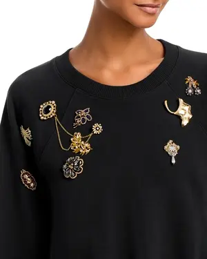 Cinq À Sept Jennifer Brooches Sweatshirt