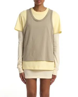 Wardrobe.nyc Layered T-shirts For Women