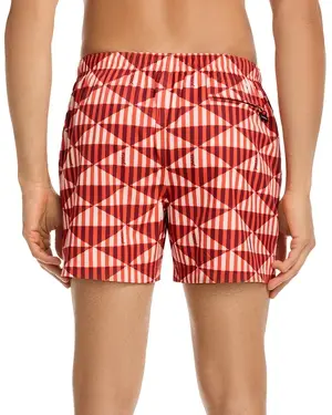 YUASA MENSWEAR Vertigo Diamonds Swim Shorts