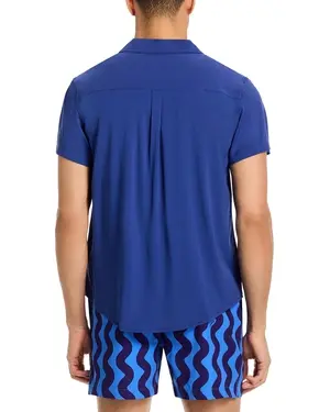 YUASA MENSWEAR Solid Resort Shirt