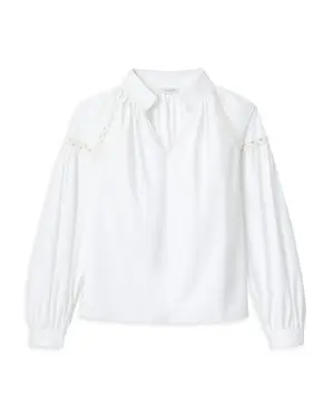 Lafayette 148 New York Raglan Sleeve Top