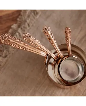 COPPERMILL KITCHEN Cmk Vintage Inspired Measuring Cups, Set Of 4