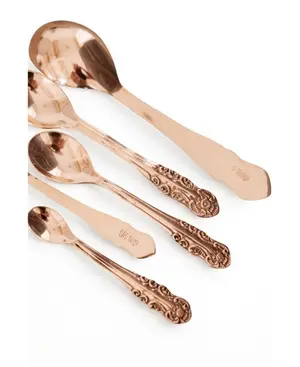 COPPERMILL KITCHEN Cmk Vintage Inspired Measuring Spoons, Set Of 5