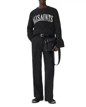 ALLSAINTS Stokes Oversized Fit Logo Sweater