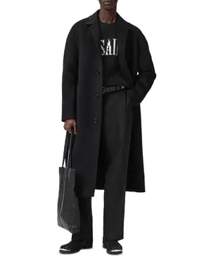 ALLSAINTS Stokes Oversized Fit Logo Sweater