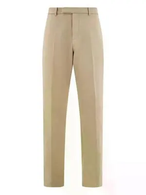 FERRAGAMO Belted Crease Chinos