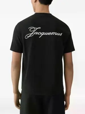 Jacquemus Logo-embroidered T-shirt