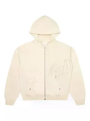 GODSPEED Logo Zip-up Hoodie - Neutrals