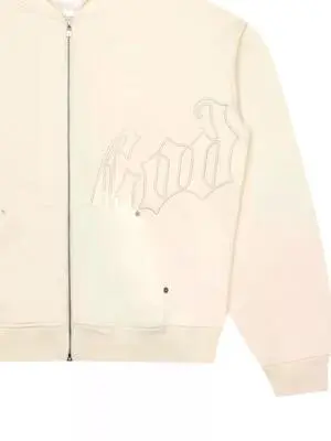 GODSPEED Logo Zip-up Hoodie - Neutrals