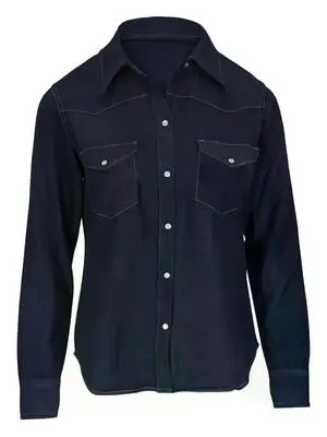 NILI LOTAN Travis Pocket Button Shirt