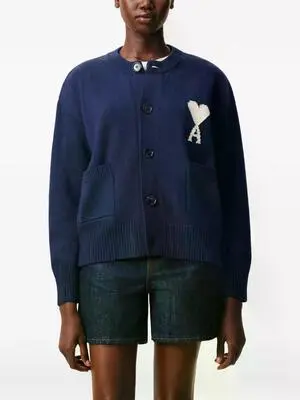 AMI Paris De Coeur Cardigan