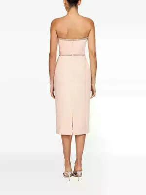 Jenny Packham Odette Bow-embellished Midi Dress