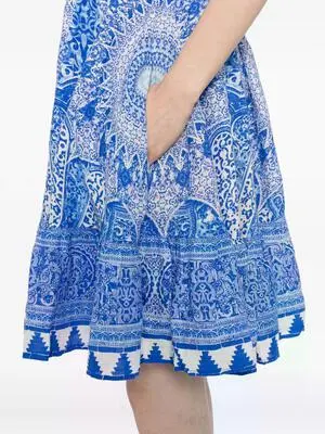 Camilla Printed Halter Dress
