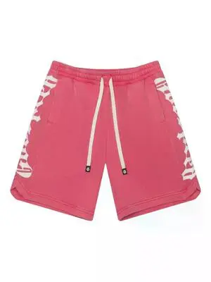 GODSPEED Courtside Graphic Track Shorts - Pink