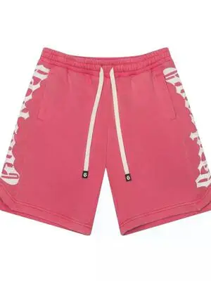 GODSPEED Courtside Graphic Track Shorts - Pink