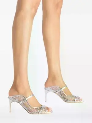 MALONE SOULIERS Noah Flower-embroidered Sandals
