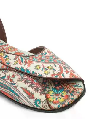 Etro Paisley Print Sandals