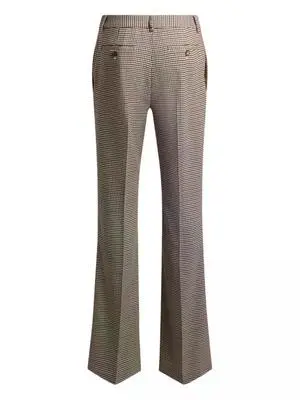 Etro Bootcut Gingham Trousers