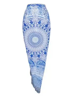 Camilla Graphic-print Skirt