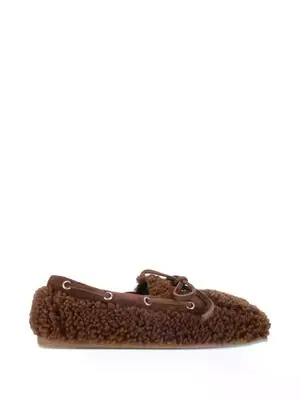 Miu Miu Shearling Loafers