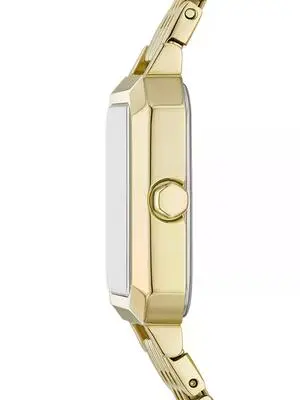 Armani Exchange Octagonal-case 27mm Watch - Silver