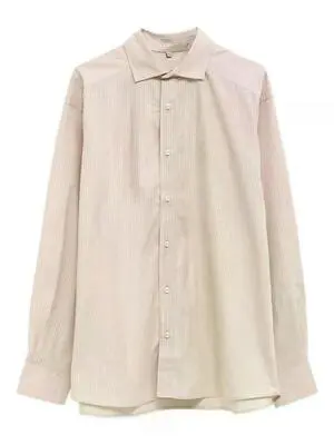 BASERANGE Claude Striped Shirt - Neutrals