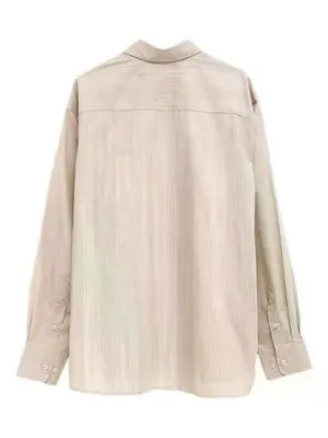 BASERANGE Claude Striped Shirt - Neutrals
