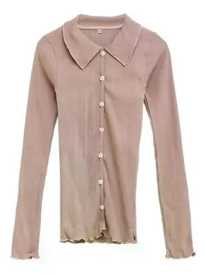 BASERANGE Iso Ribbed Button Shirt