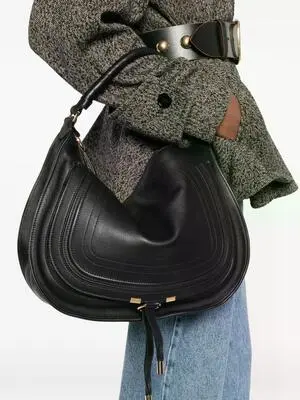 Chloé Marcie Braided-handle Tote - Black