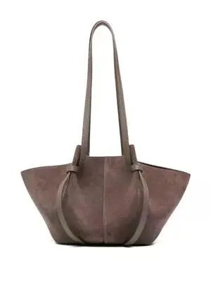 Yuzefi Mochi Knot-handle Shoulder Bag - Brown