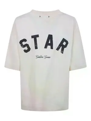 GOLDEN GOOSE Embellished Cotton T-shirt