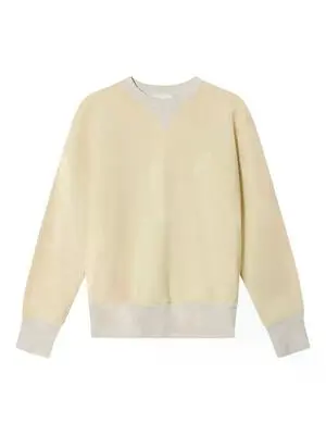 MARANT Miker Embroidered Sweatshirt - Yellow