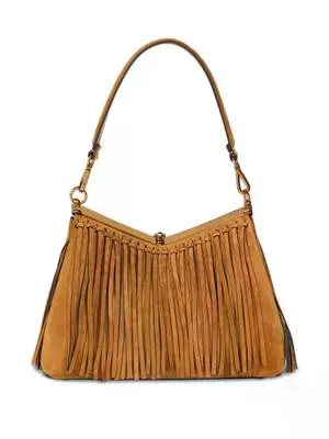 Etro Vela Fringing Shoulder Bag - Brown