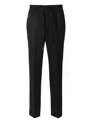 Brioni Drawstring Trousers - Black