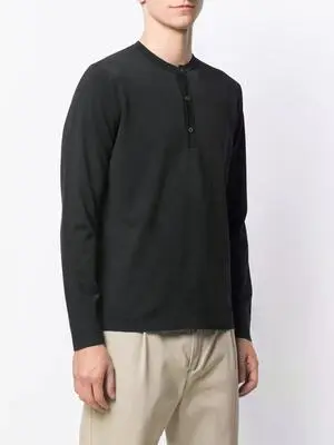 DELL'OGLIO Button-up Knitted Jumper