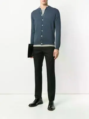 DELL'OGLIO Button-front Cardigan