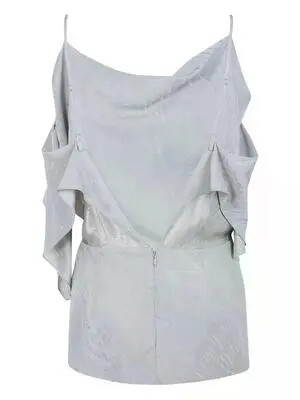 MAISON MARGIELA Ruffled Strappy Blouse