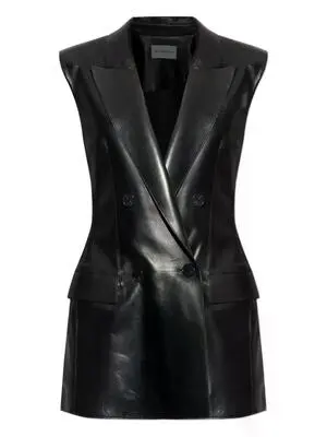 Givenchy Double-breasted Sleeveless Jacket