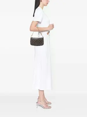 LOUIS VUITTON 2001 Monogram Pochette Accessoires Shoulder Bag