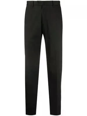 PT TORINO Graven Feather-detail Trousers - Black