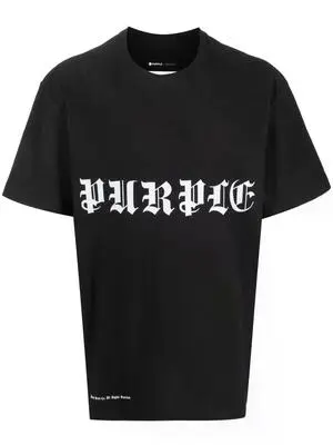 PURPLE BRAND Logo Print T-shirt