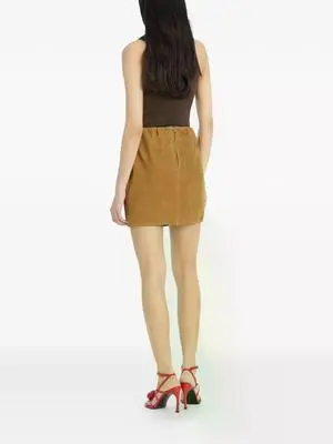 ROTATE BY BIRGER CHRISTENSEN Logo Ribbed Top