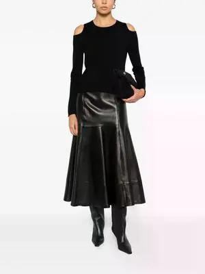 ALLUDE Cut-out Top
