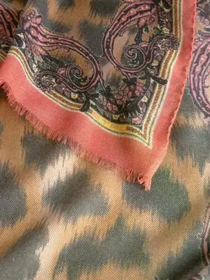 Etro Animal-motif Scarf