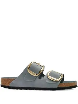 BIRKENSTOCK Buckle Strap Sandals - Grey