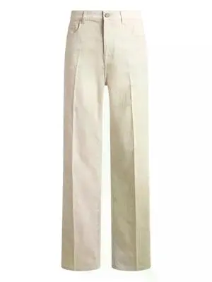 Etro Pressed Creases Leafy Jeans